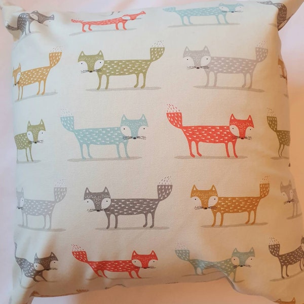 Fox Cushion - Etsy