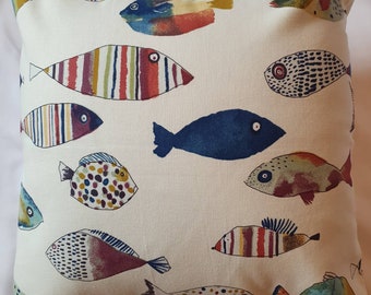 Big Fish Pillow , Seaside Home Decor , Gift for Fisherman , Seaside ...