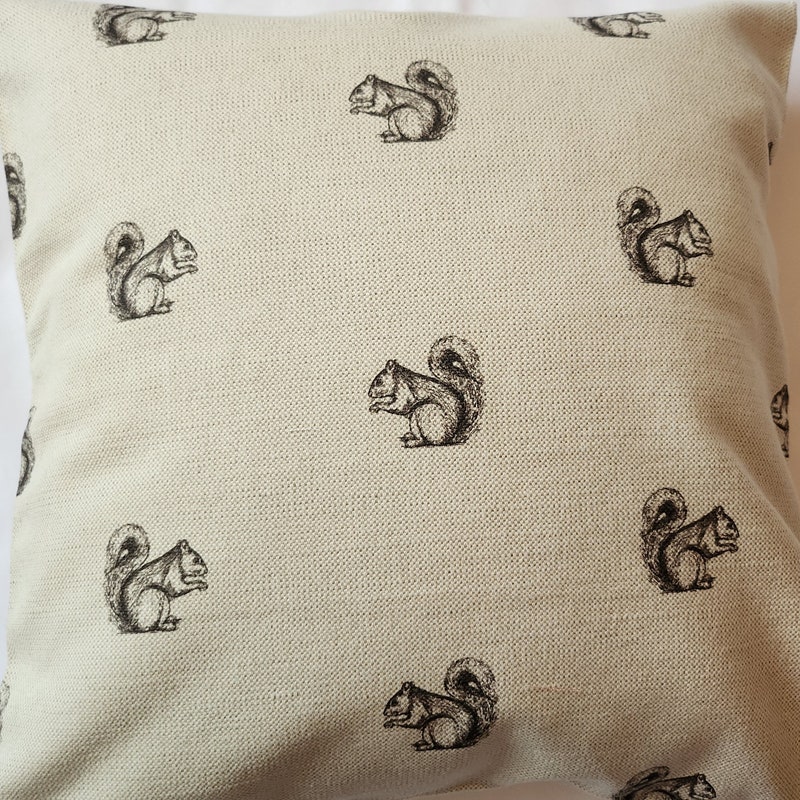 Squirrel Pillow - Etsy