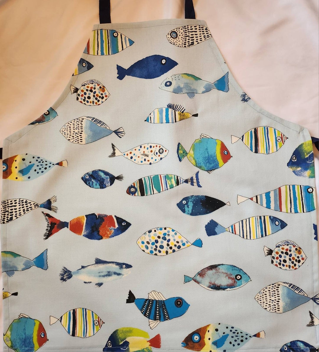 Large Adult Blue Whale /fish Apron / Pinny / Overall / BBQ - Etsy