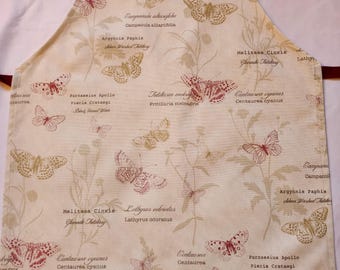 Adult, Butterfly and Plant Cookery Adult Apron / Overall / Pinny - Etsy UK