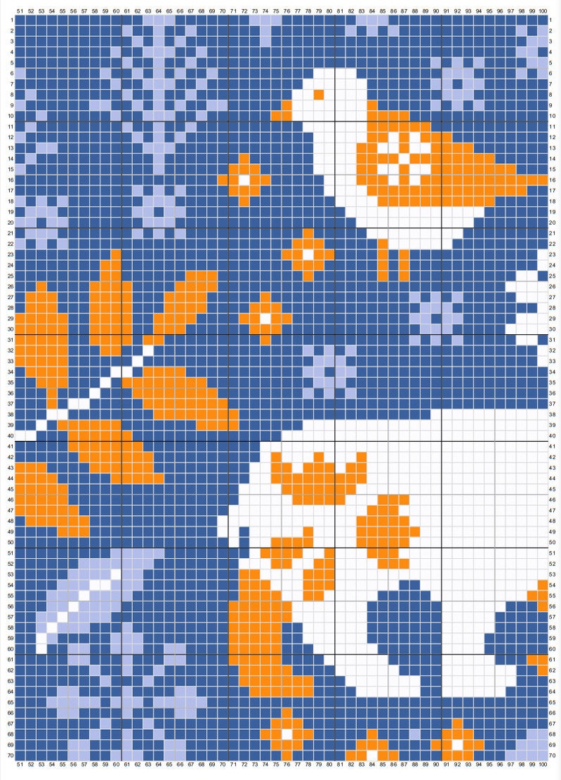 Wildlife Cross Stitch Digital Pattern - Etsy