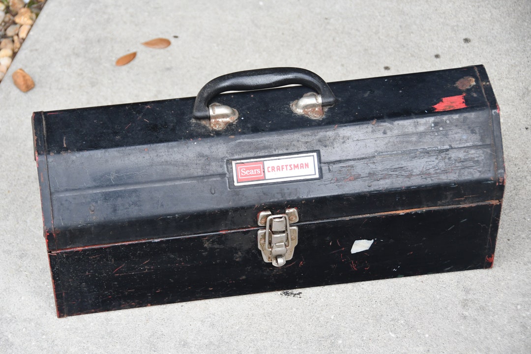 Vintage Craftsman Tool Box - Etsy