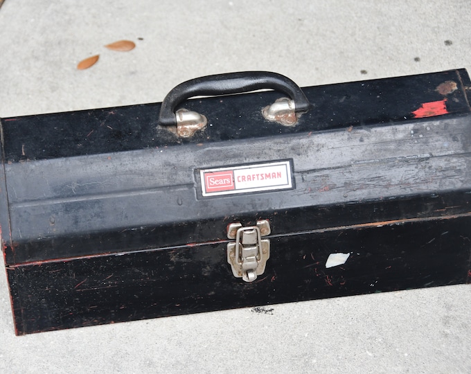 Vintage Craftsman Tool Box - Etsy