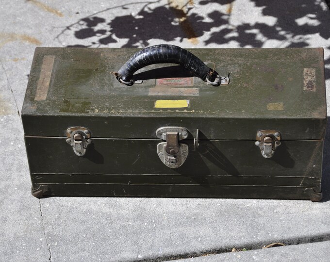 Vintage Union Tool Tackle Box/chest - Etsy