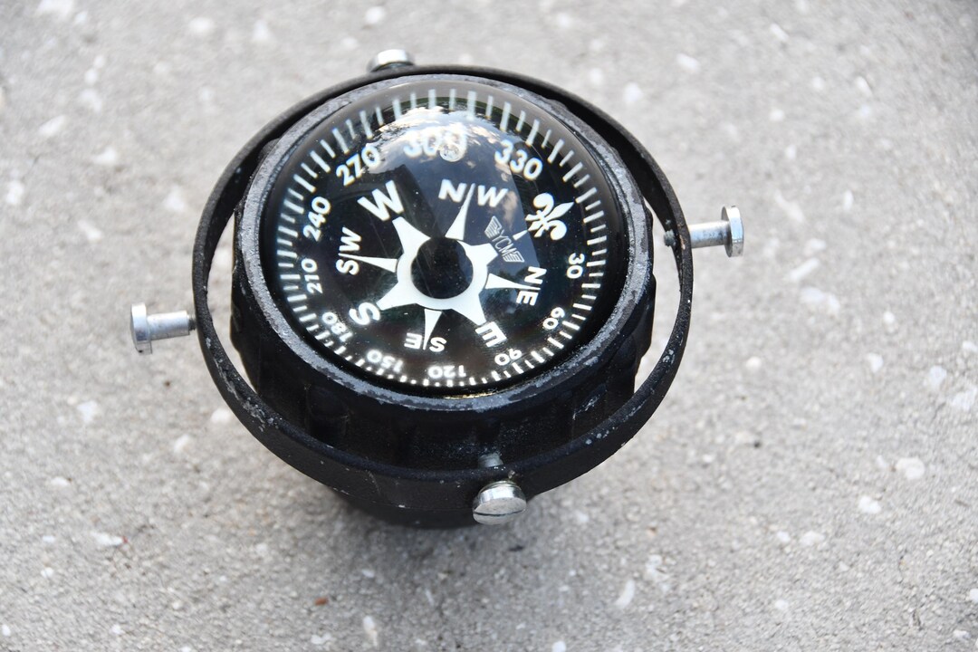 Vintage YCM Large Boat/sailboat Compass - Etsy