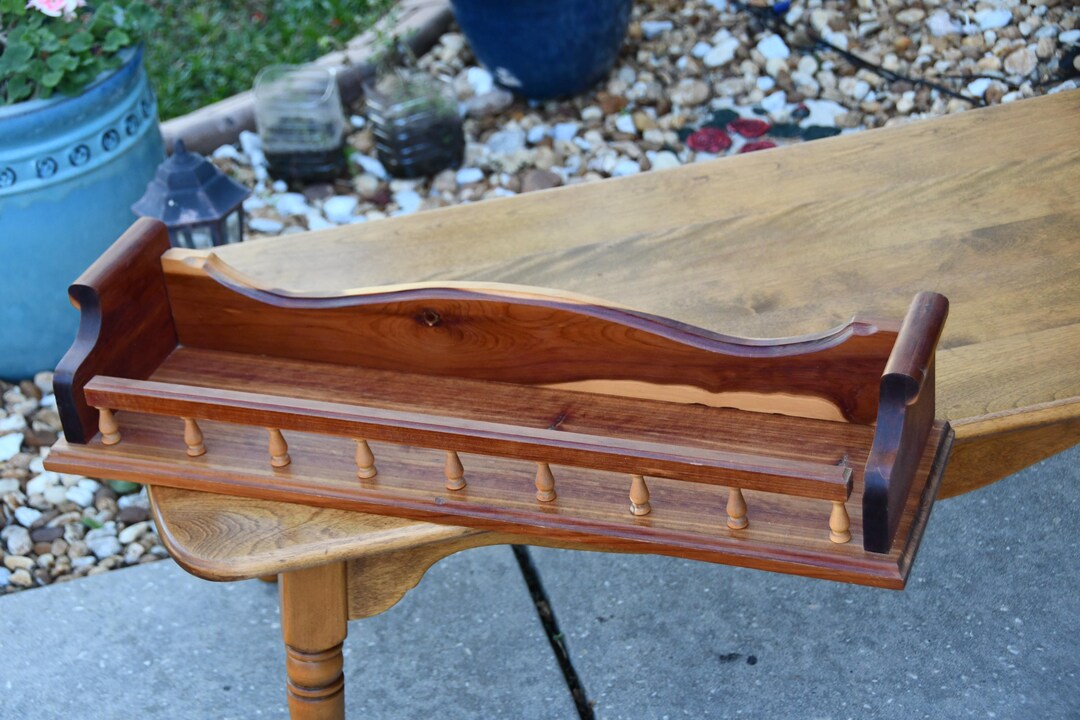 Vintage Cedar 28 Inches Long Shelf - Etsy
