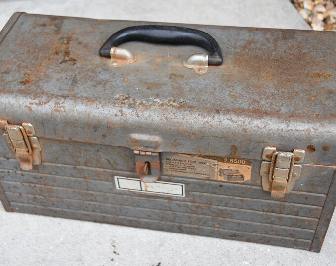Vintage Craftsman Tool Box - Etsy