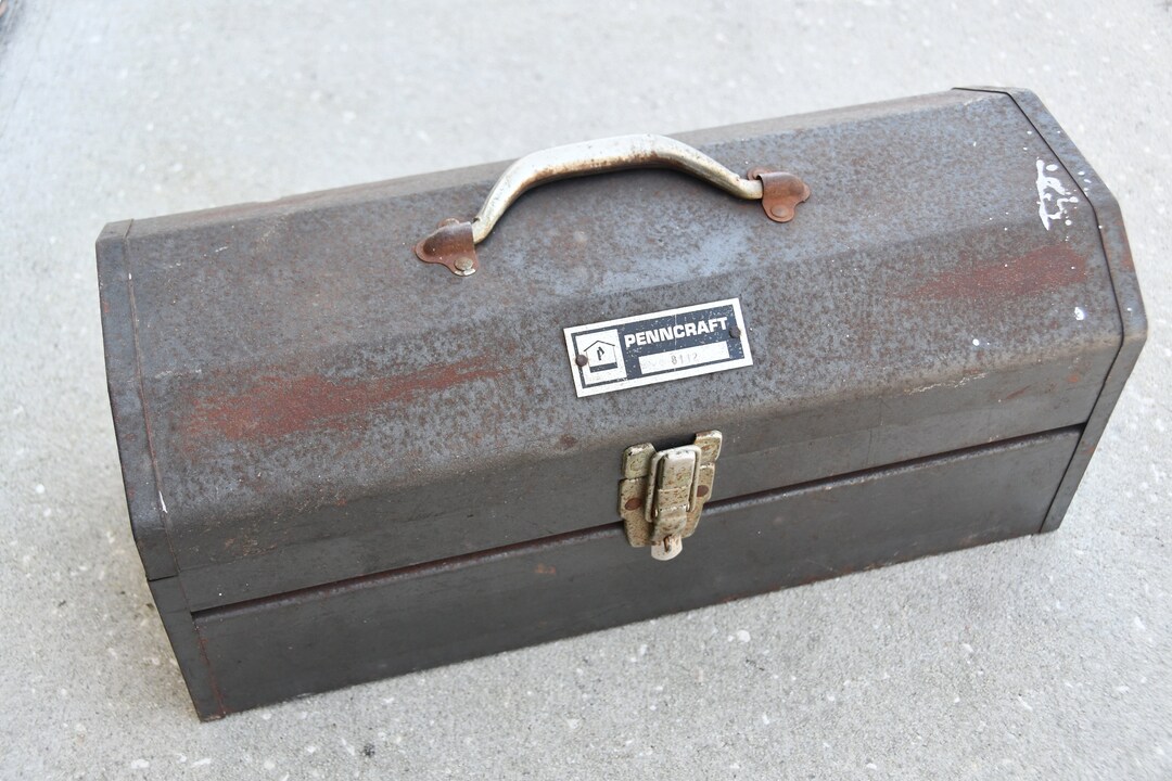 Vintage Penncraft Tool Box - Etsy