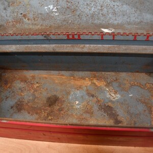 Vintage Handyman Tool Box - Etsy