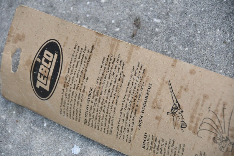 Vintage Zebco 404 Reel and Rod Unused in Package - Etsy