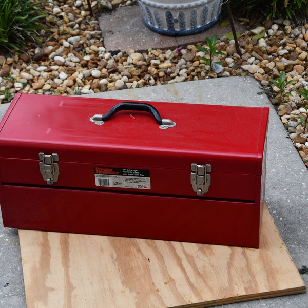 Metal Tool Box - Etsy