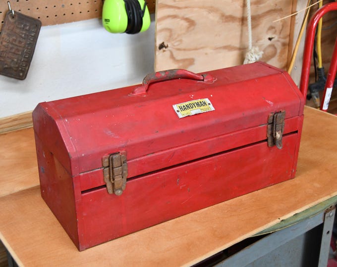 Vintage Craftsman Tool Box - Etsy