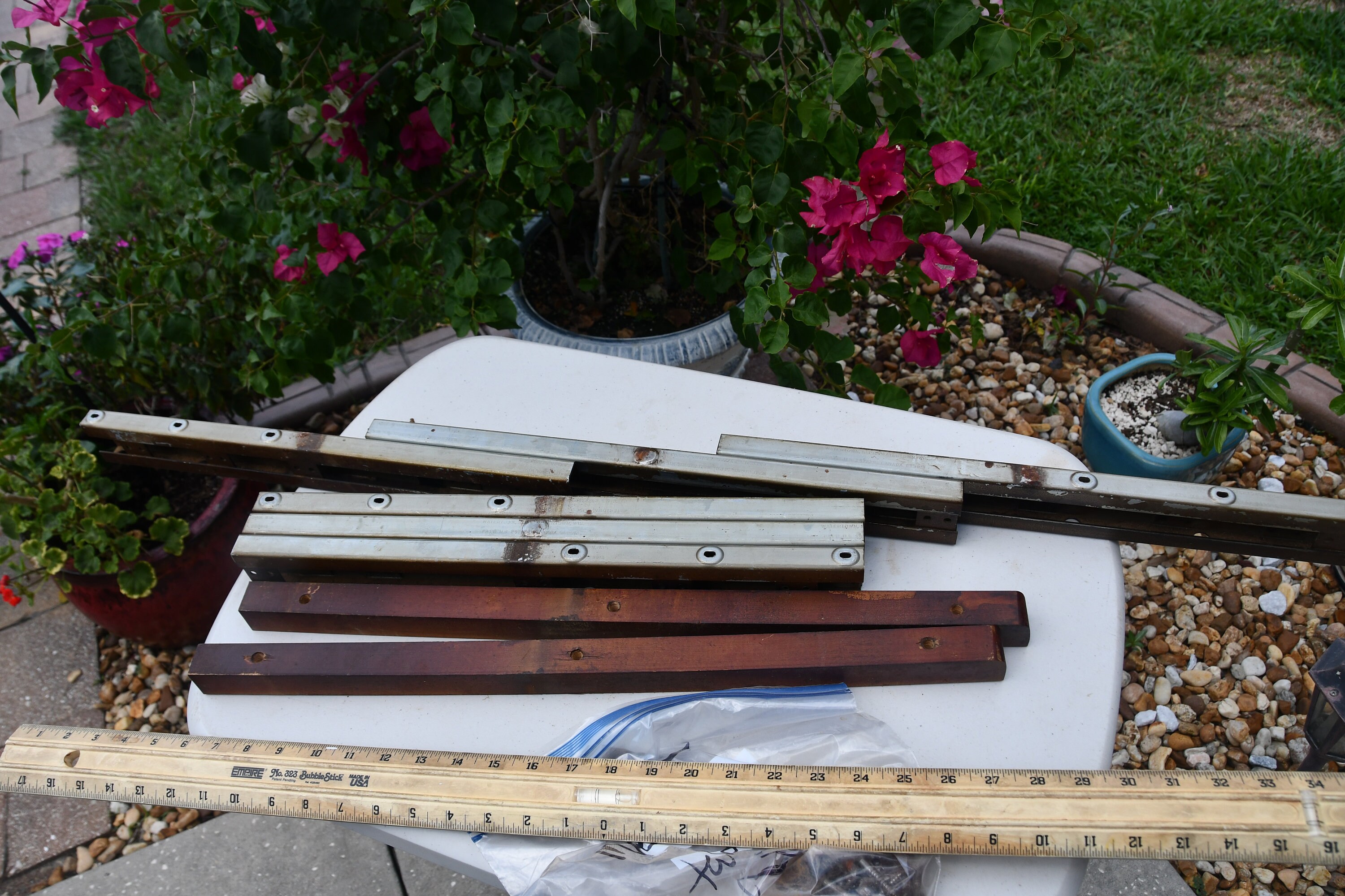 Vintage Pair of Watertown Table Slides. - Etsy