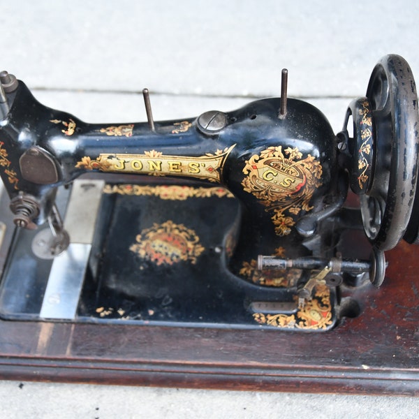 Jones Sewing Machine - Etsy