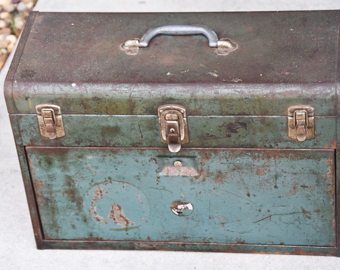 Vintage Craftsman Tool Box - Etsy