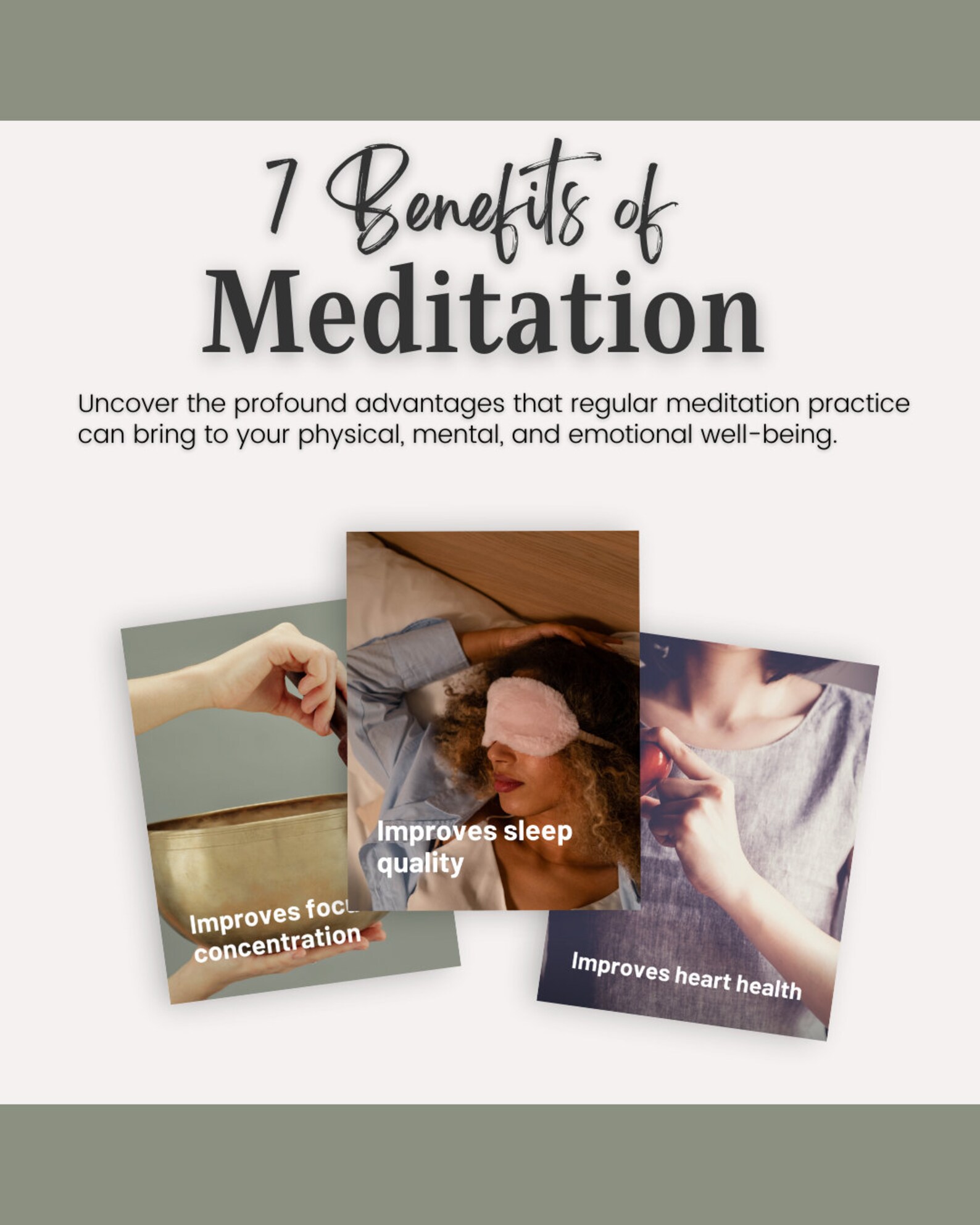 7 Benefits of Meditation Mindful Meditation, Frequency Healing, Mind ...