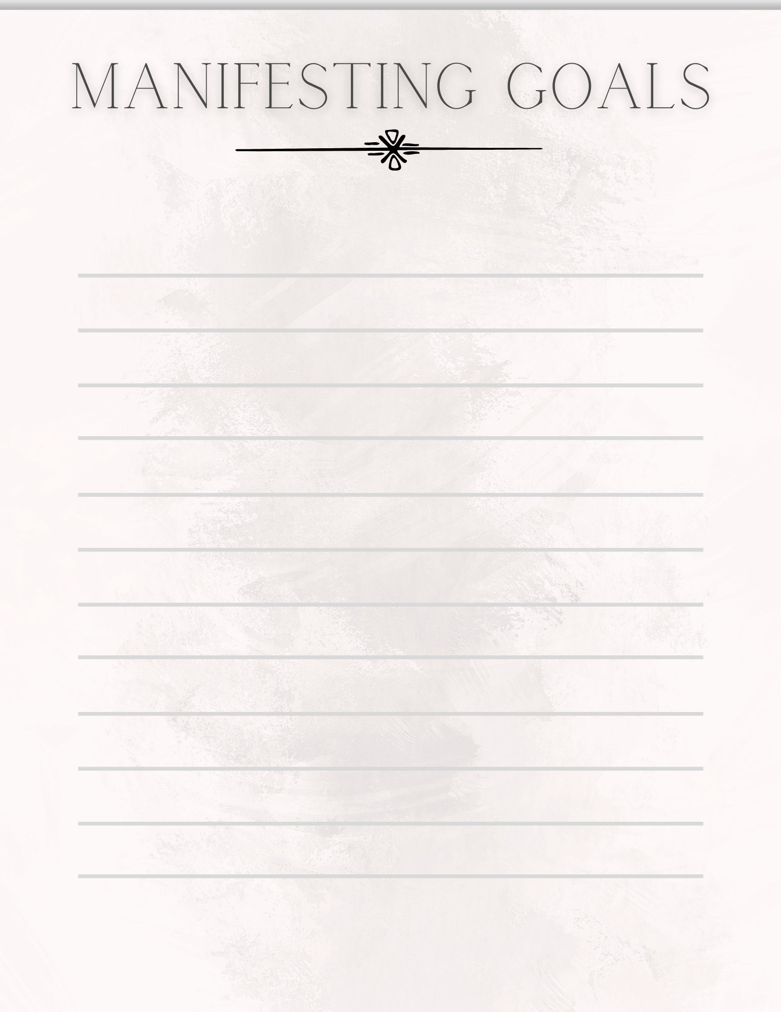 Manifestation Planner, Printable Planner, Manifestation Guide, Law of ...