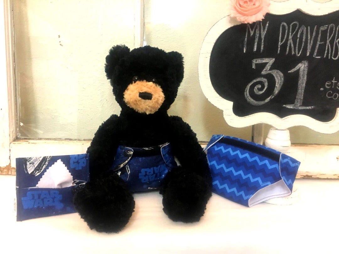 Doll Diapers and Wipes Set, Big Brother Sister Gift, Fabric Pee Poo ...