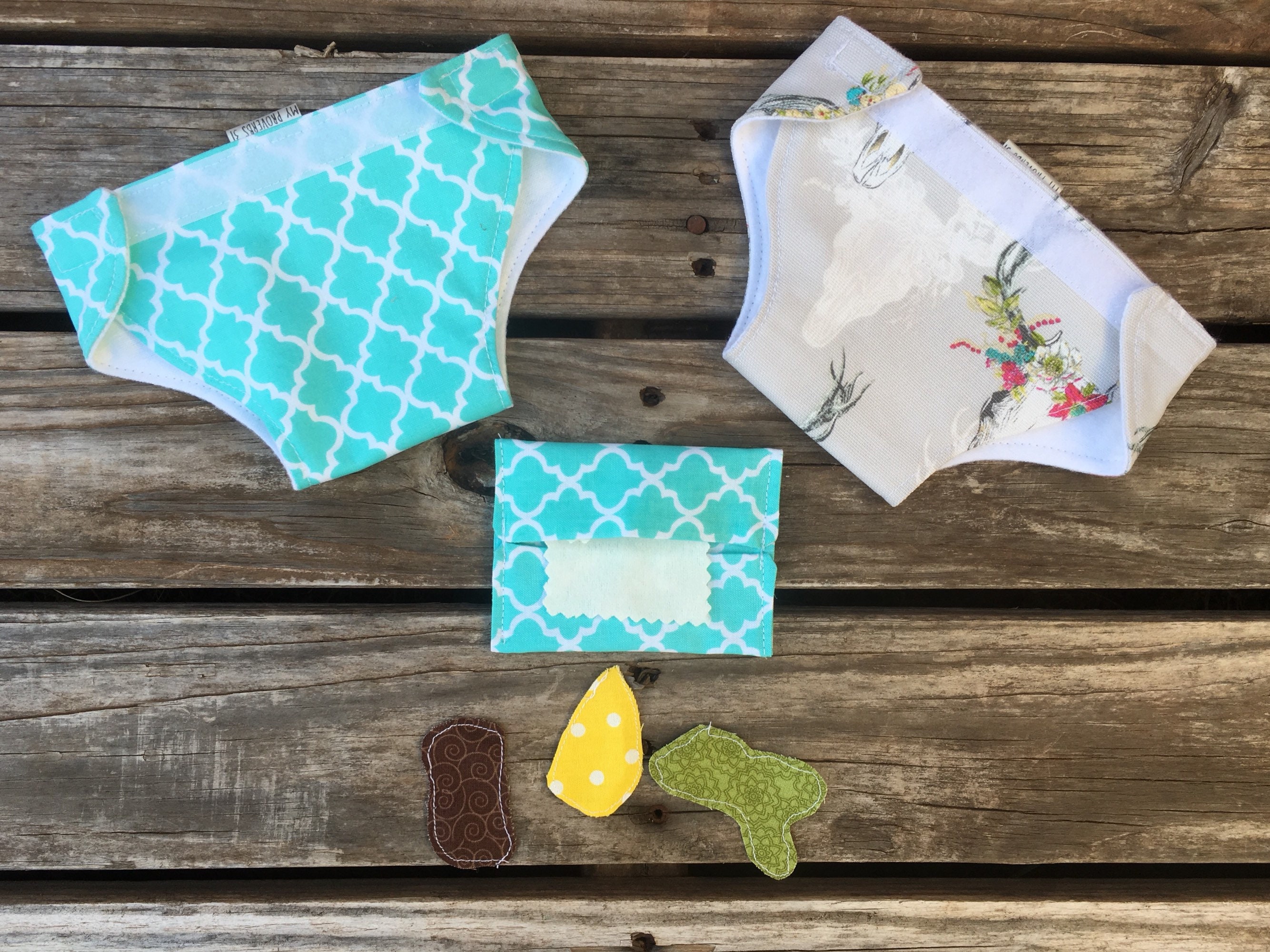 Doll Diapers and Wipes Set, Mini Mommy, New Big Sister, Pee Poop ...