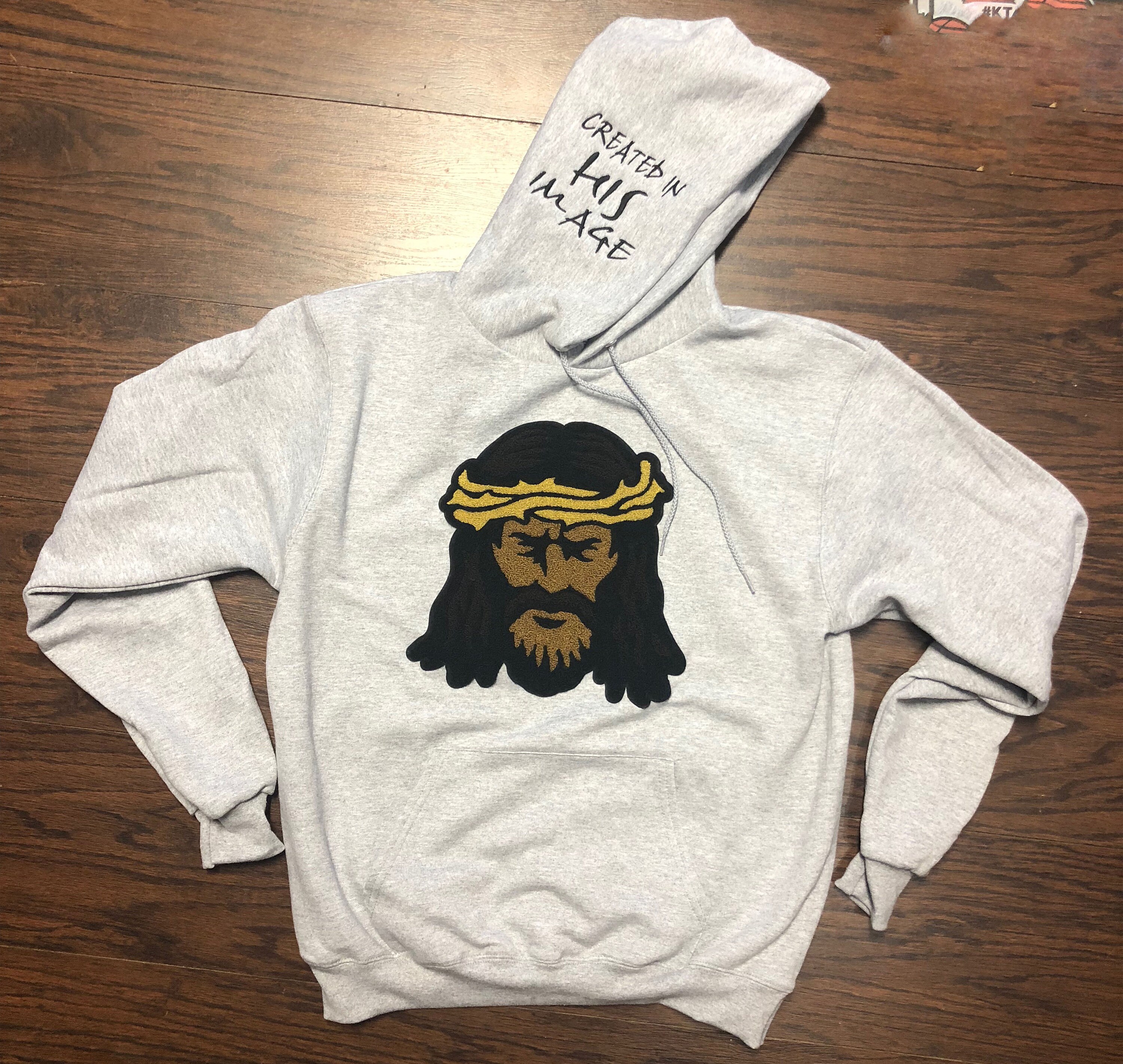 Black Jesus Hoodie - Etsy