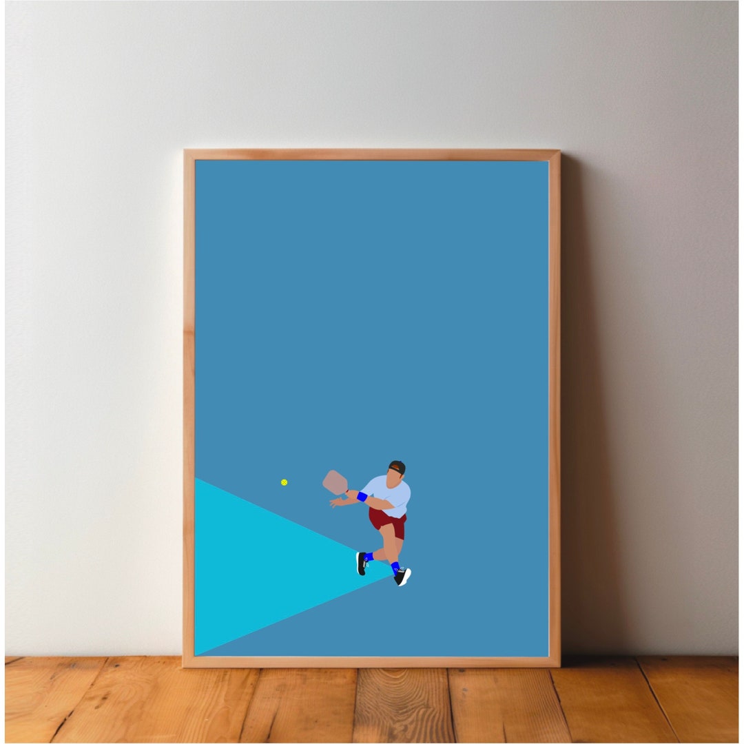 Pickleball Poster - Sports Friends Sports Poster - Art, Print, Minimal ...