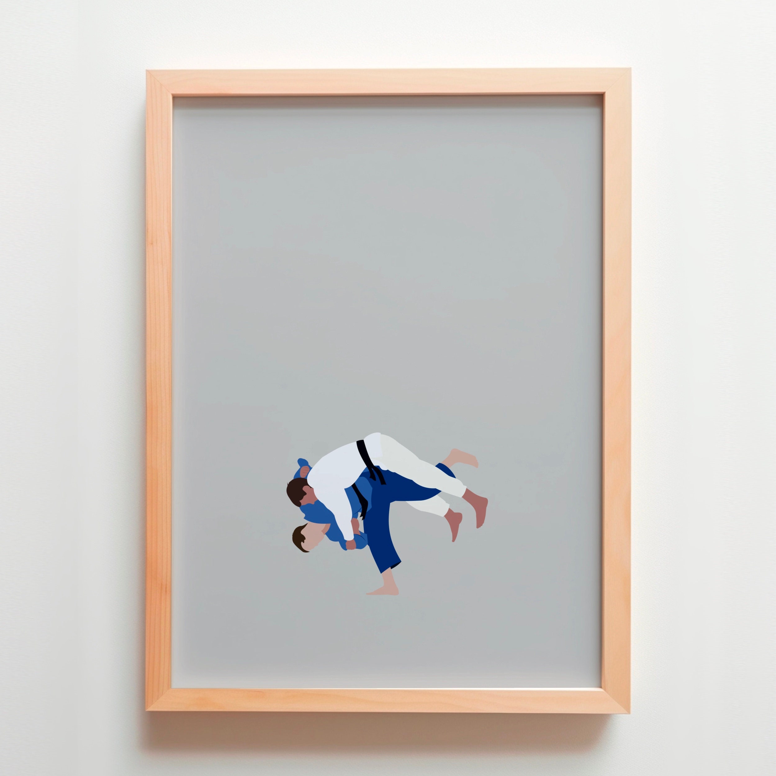 Judo Poster Sports Friends Sports Poster Art, Print, Minimal, Modern ...