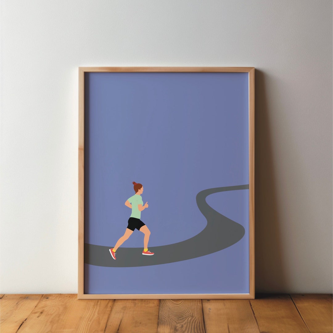 Running / Jogger Poster - Sports Friends Sport Poster - Art, Print ...