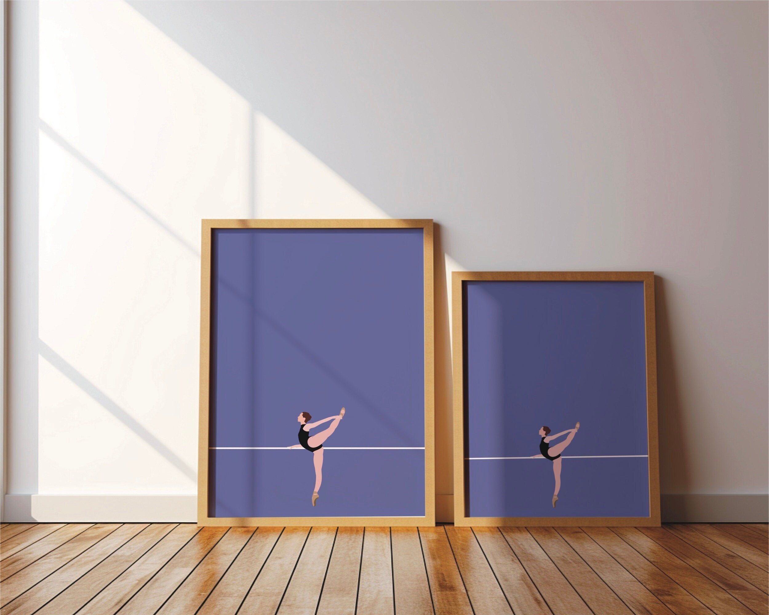 Ballet / Ballerina Poster - Sports Poster - Art, Print, Minimal, Modern ...