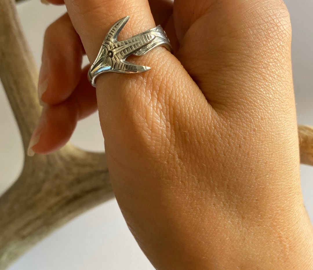 Antique Silverplate Talon Sugar Tong Ring - Etsy