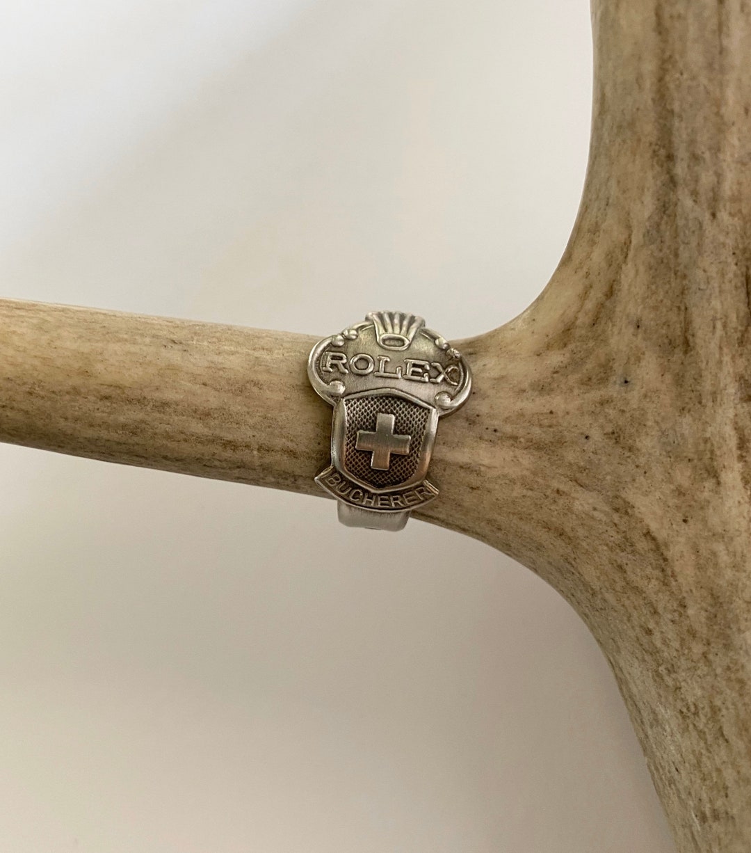 Rolex Spoon Ring Cross Version - Etsy