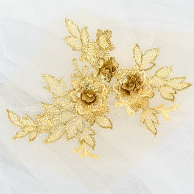 15pcs 915cm Multi-color 3D Flower Mesh Embroidery Lace | Etsy