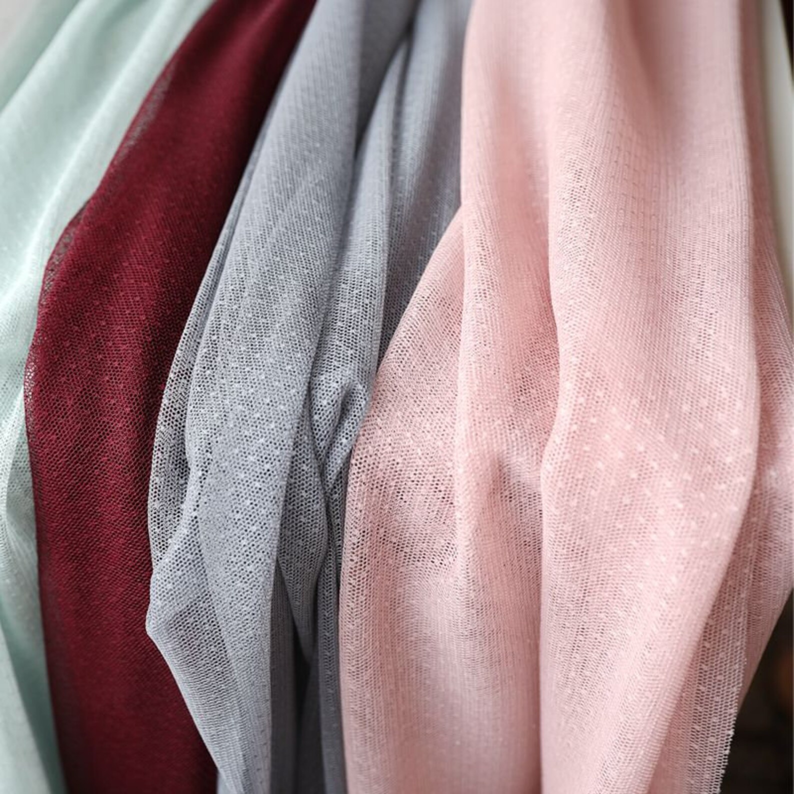 Dot Mesh Stoff 3 Meter Rot Aqua Elfenbein Grau Rosa Tüll Gaze - Etsy.de