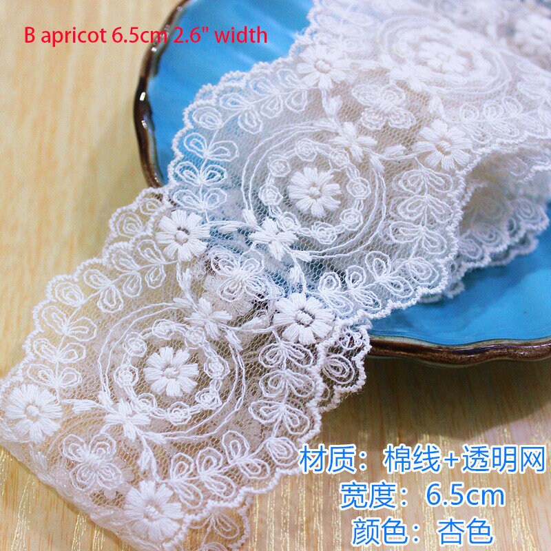 Mesh Lace Trim 10 Yard Ivory Transparent Tulle Cotton - Etsy