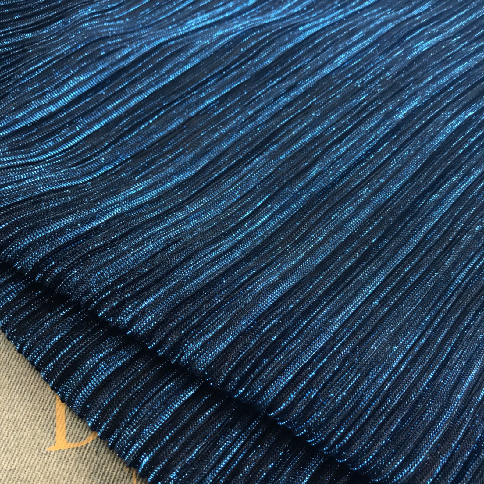 2 Meters Lotus Pink Shiny Ultra-fine Pleated Fabric Accordion Mesh ...