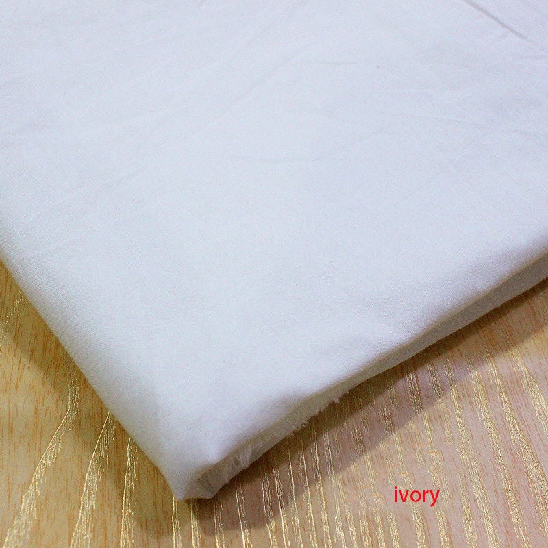 Cotton Lining Fabric 2 Yard Lining Cloth Shirt Clothing Top | Etsy