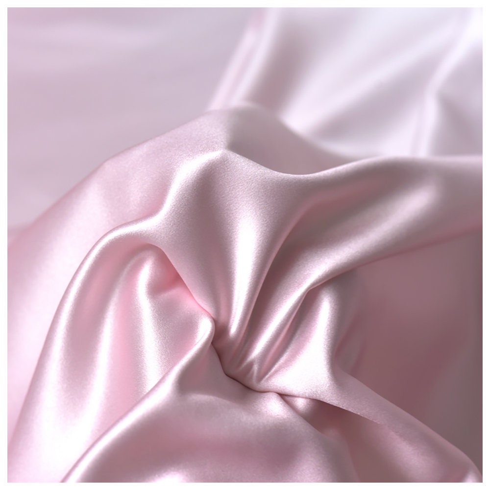 Blue Gradient Satin Fabric 1 Meter Gradual Color Change Cloth Sewing ...