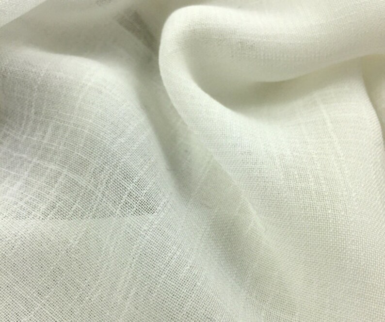 25 Meters 150cm 59.05 Width Ivory Linen Yarns Fabric - Etsy