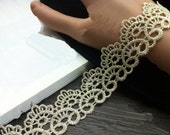 10 Yard 3cm 1.18 Wide Gold Embroidery Tapes Lace Trim - Etsy