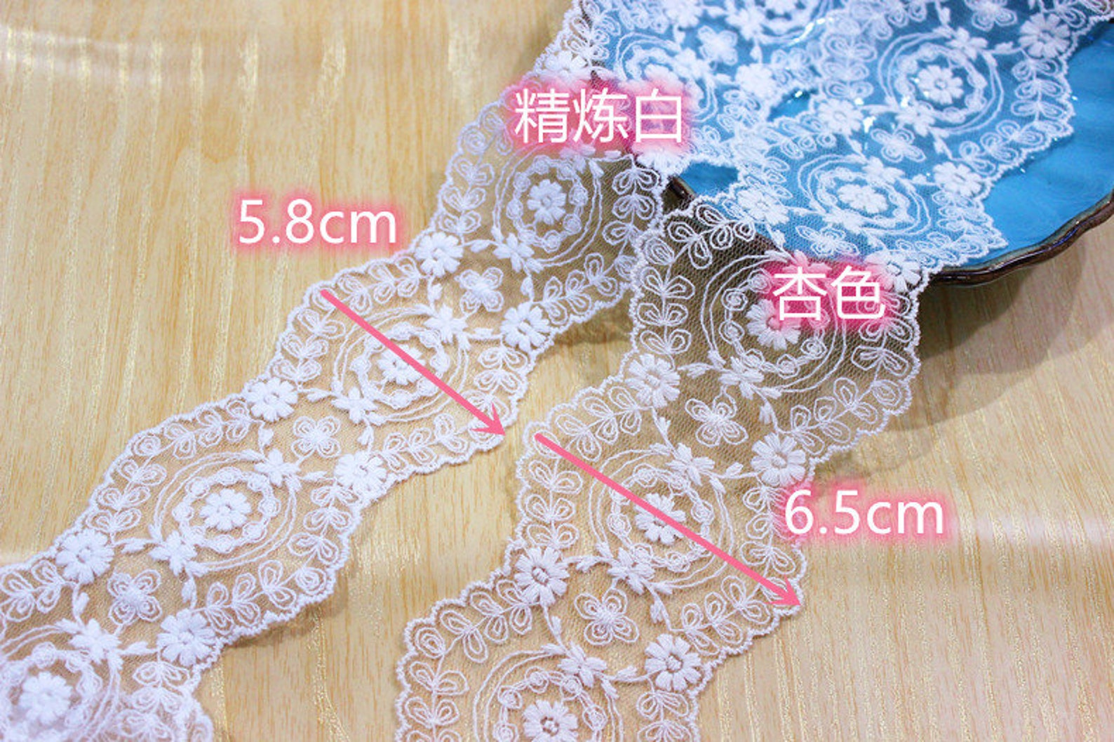 Mesh Lace Trim 10 Yard Ivory Transparent Tulle Cotton - Etsy