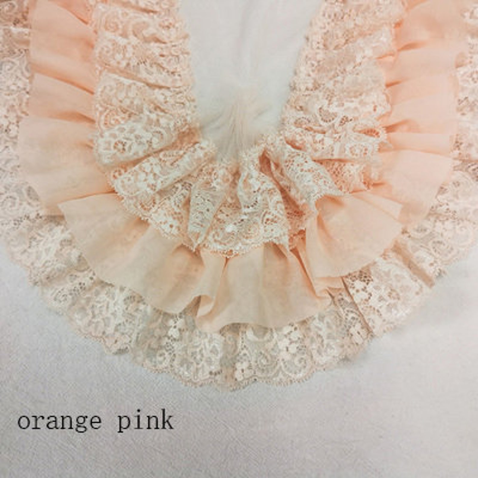 Ruffled Sewing Trims 3 Yards Three Layers Chiffon Lace Fabric - Etsy