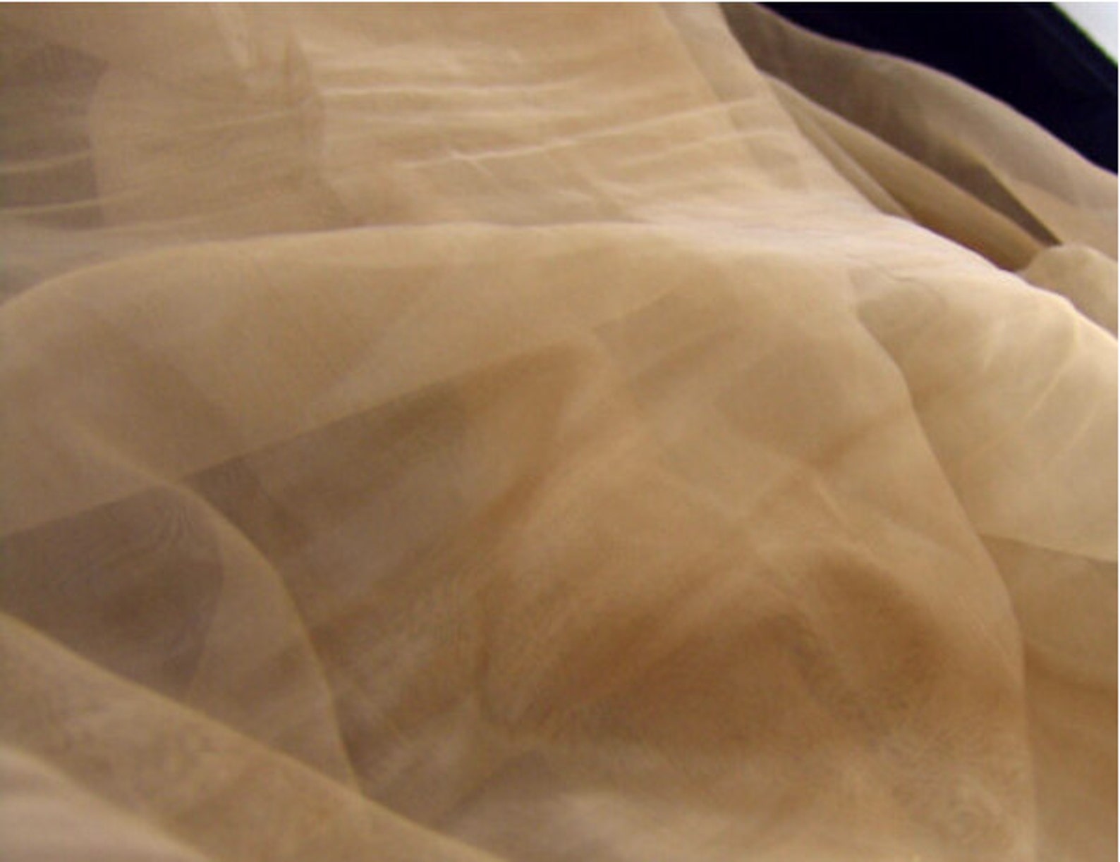 5 meter 150cm 59 width khaki organza glass yarn voile | Etsy