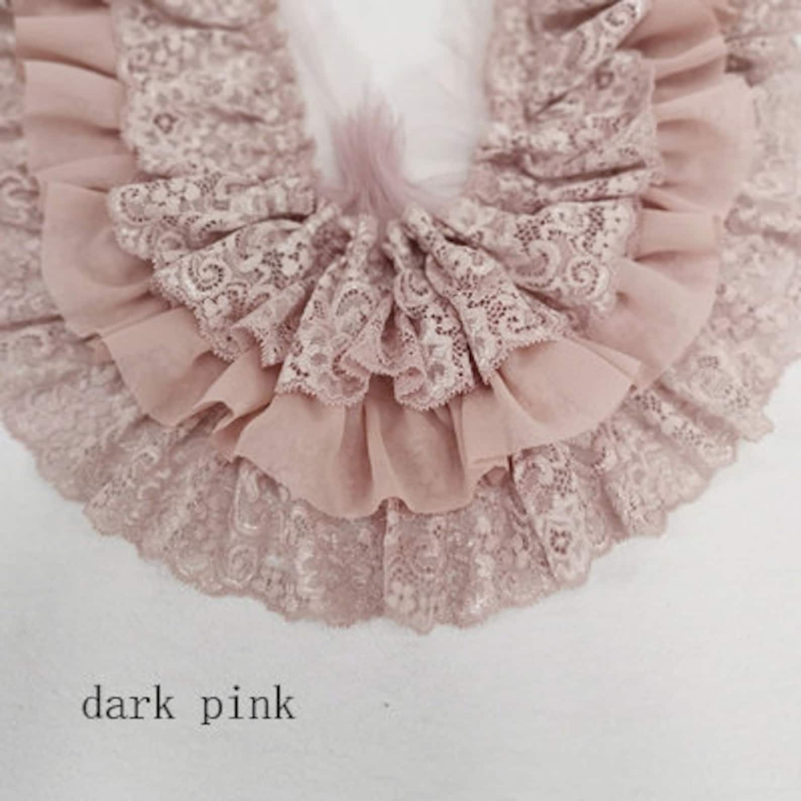 Ruffled Sewing Trims 3 Yards Three Layers Chiffon Lace Fabric - Etsy