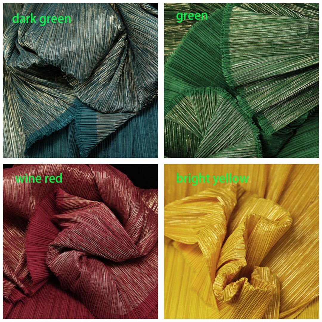 Pleated Fabric DIY Texture Background Decorative Stripe Designer Fabric ...