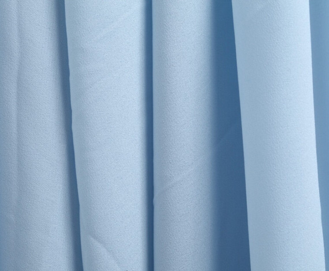 2 Meters 148cm 58.26 Width Light Blue Chiffon Fabric - Etsy