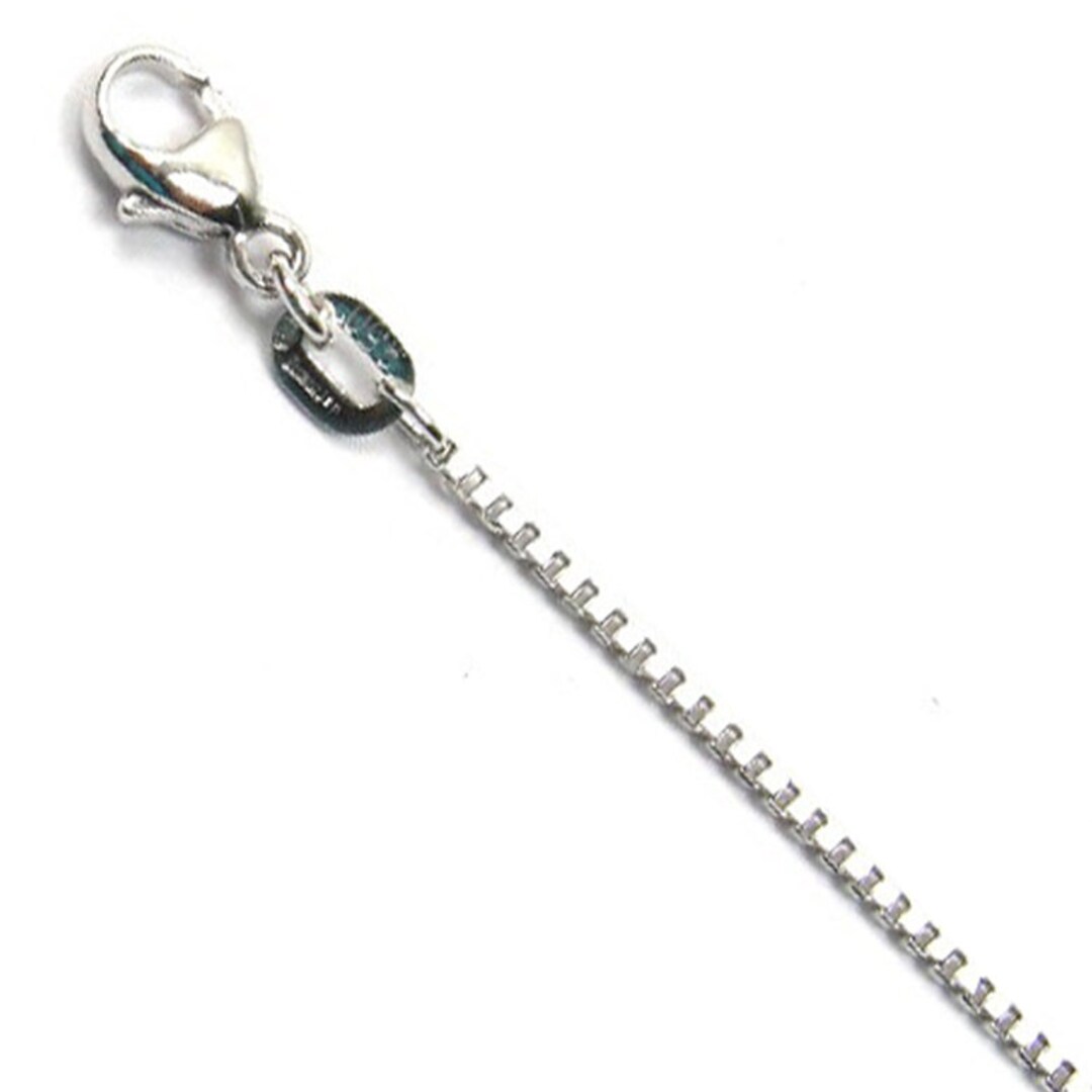 1.2mm Platinum PT950 Box Chain 16" 18" 20" 22" or 24" - Etsy