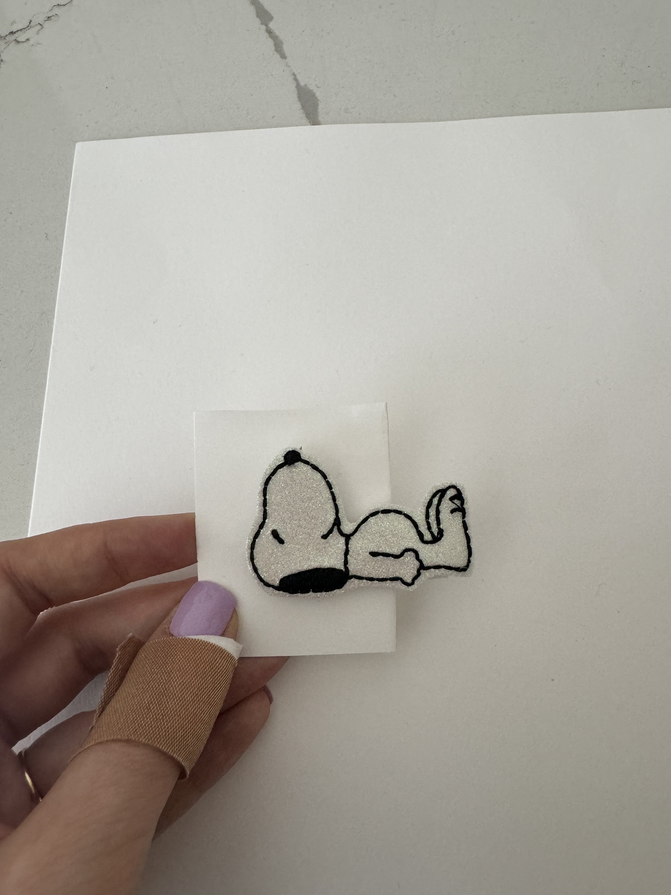 Snoopy Hair Clips - Etsy