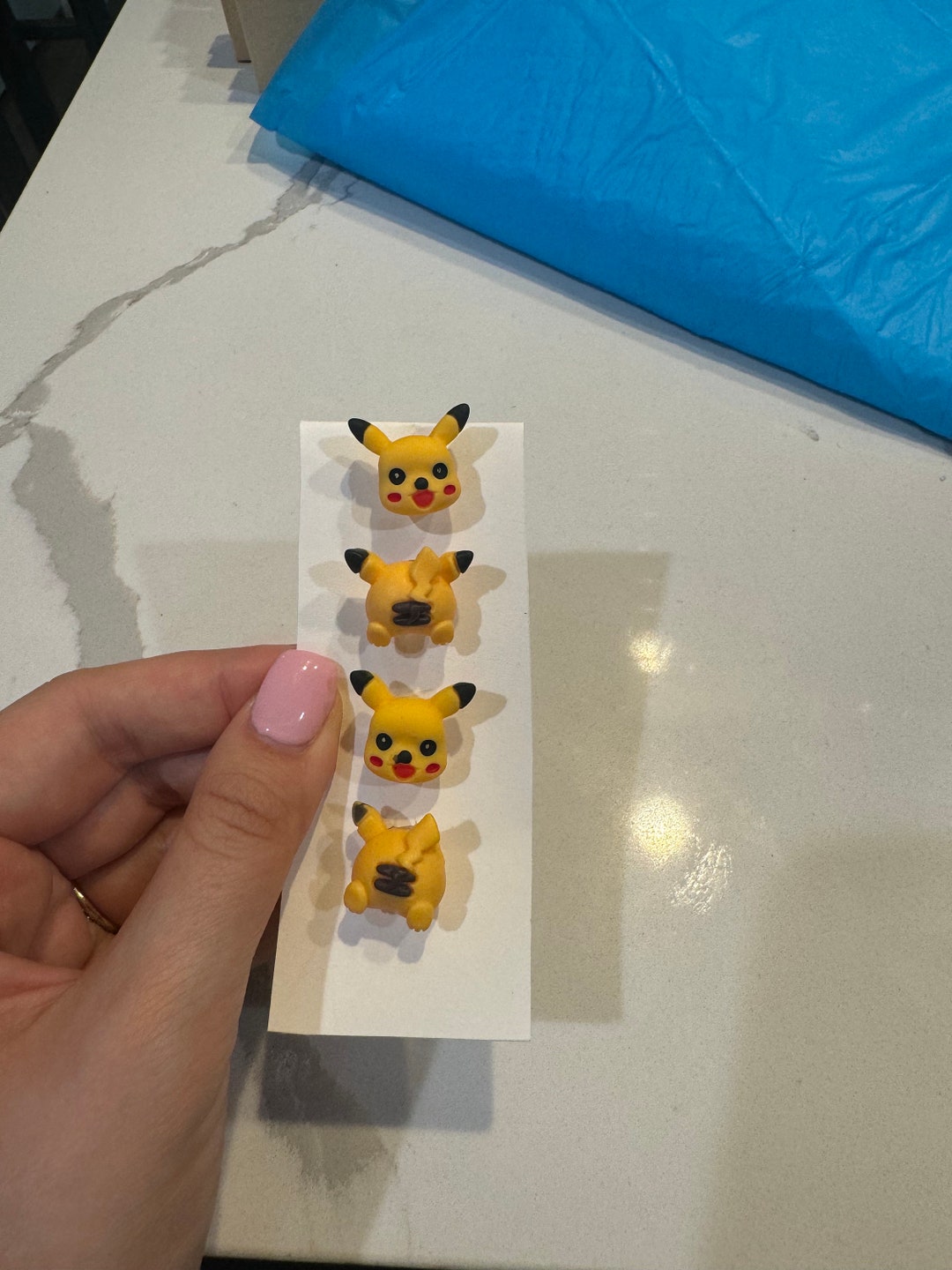 Pikachu Thumb Tacks, Set of 4 - Etsy