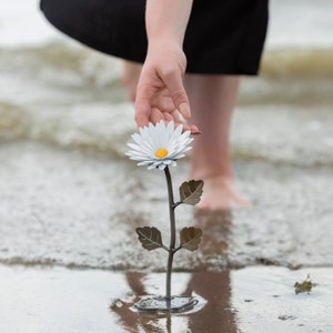 Metal Daisy • Iron Anniversary • 6th Anniversary • Hand Forged ...