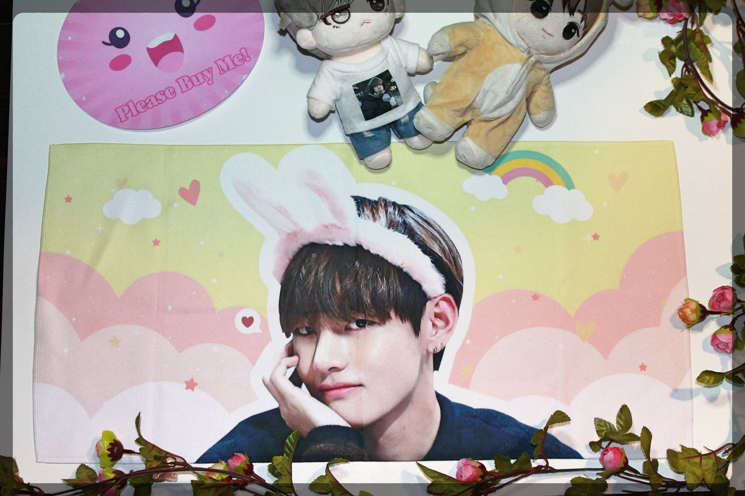 Slogan BTS Taehyung V Fan Slogan Bangtan Tae Hyung Kpop - Etsy UK